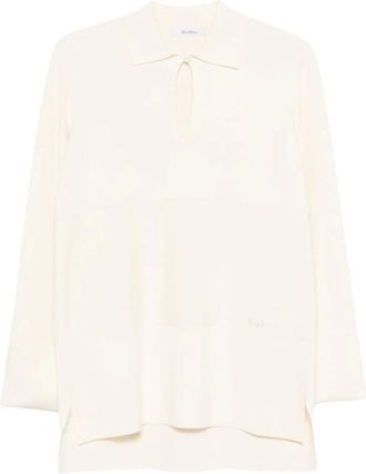 Max Mara Femme, Tops, Beige, Taille: 38 FR Polo