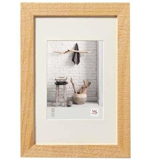 Walther Design walther cadre photo design naturel 24 x 30 cm avec passe-partout, Home cadre en bois HO430H