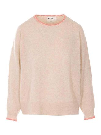 Notshy Pull Col Rond - Beige