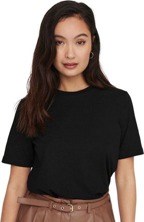 Only T-Shirt Damen T-Shirt 4er Pack Baumwolle ONLONLY TEE 4P (Packung, 4er Pack)