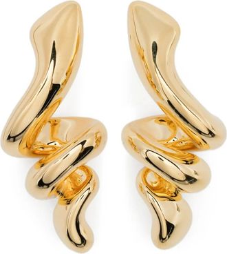 Maria Black spiral earrings - Or