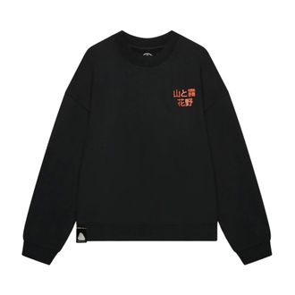 Flower Mountain Herren, Sweatshirts & Hoodies, Schwarzk, MGr&ouml;&szlig;e