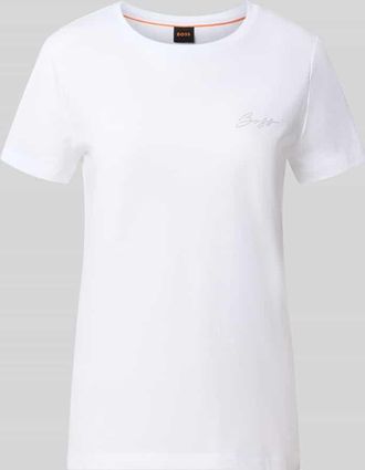 Boss Orange by Hugo Boss Regular Fit T-Shirt aus reiner Baumwolle Modell C_Elove_6