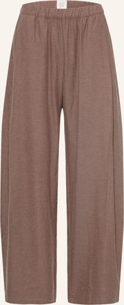 Schiesser Lounge-Hose Aus Flanell braun