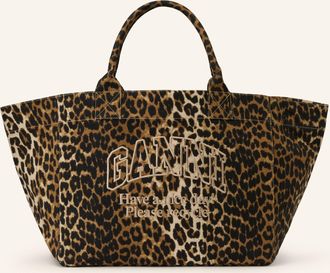 Ganni Shopper Xxl beige