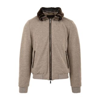 Moorer Herren, Jacken, Beige, LGr&ouml;&szlig;e