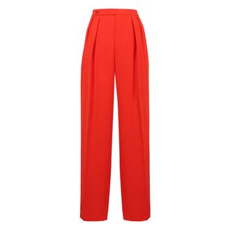 Aspesi High-Rise Wide Hosen - - Trousers - Damen - Orange - S