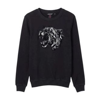 Antony Morato Tiger Print Sweatshirt - - Sweatshirts & Hoodies - Herren - Schwarzk - 2XL