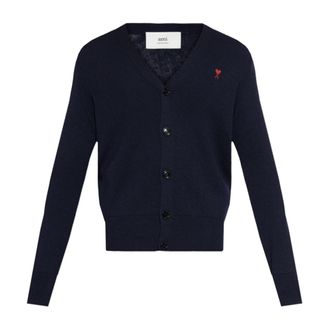 Ami Ami de Coeur Cardigan - - Knitwear - Herren - Blau - L