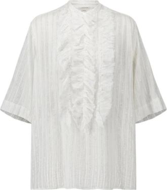 Laurence Bras Femme, Blouses et Chemises, Blanc, Taille: 40 FR Blouse Magrita