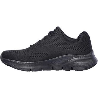 Skechers Arch Fit Big Appeal, Basket Femme, Noir, 41 EU