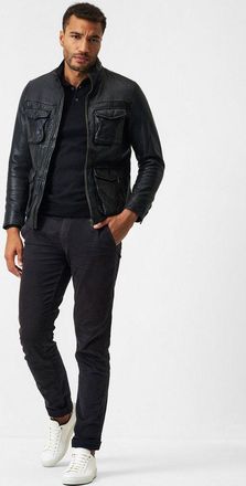 Ricano Lederjacke Stefano Zeitlose Herrenjacke aus Lammleder