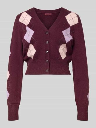 Guess Regular Fit Strickjacke aus Baumwoll-Mix Modell GRACIE