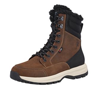 Rieker Herren U1672 Schn&uuml;rstiefel, braun 22, 44 EU