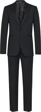 Canali Reisetauglicher Komplettanzug aus einem elastischem Wollmix in