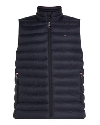 Tommy Hilfiger Steppweste mit Logo-Stickerei in