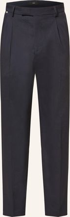 Cinque Cinque Anzughose Ciservo Relaxed Fit Mit Leinen blau