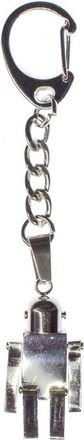 Miniblings Android Roboter Schl&uuml;sselanh&auml;nger Cyber Maschine beweglich - Handmade Modeschmuck I I Anh&auml;nger Schl&uuml;sselring Schl&uuml;sselband Keyring