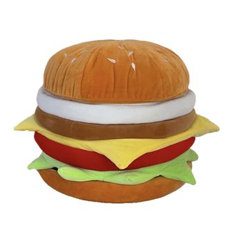 Generic Wohnzimmer Ottoman mit Aufbewahrung, Wohnzimmer Lagerung Ottoman - Eitelkeit Hocker Hamburger Form - Schuhwechselnde Hocker f&uuml;r Heimdekoration, Entryw