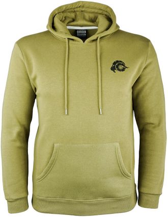 Guggen Mountain Herren Wandern Kapuzenpullover Fleece Hoodie Outdoor Olive