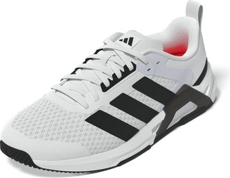 adidas Herren Dropset Control Training Shoes, FTWR White/core Black/Lucid red, 50 EU