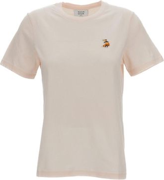 Maison Kitsun&eacute; T-shirt en coton Dreaming Fox de Maison Kitsune