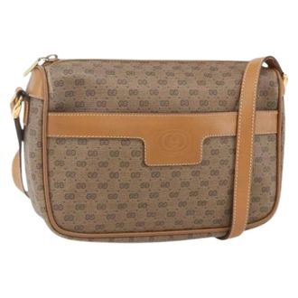 Gucci Sac bandouli&egrave;re en plastique Pre-owned - Femme - Pre-owned - Beige - Taille: ONE Size