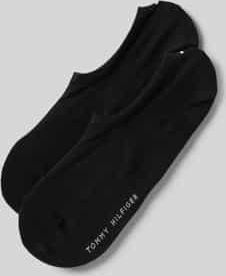 Tommy Hilfiger Sneakersocken mit Label-Detail im 2er-Pack