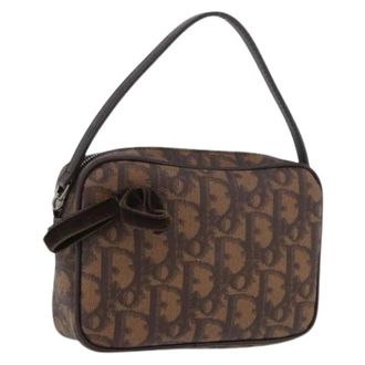 Dior Mini sac &agrave; main vintage Pre-owned - Femme - Pre-owned - Brun - Taille: ONE Size