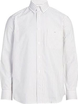 Eden Park Chemise col am&eacute;ricain &agrave; rayures en coton