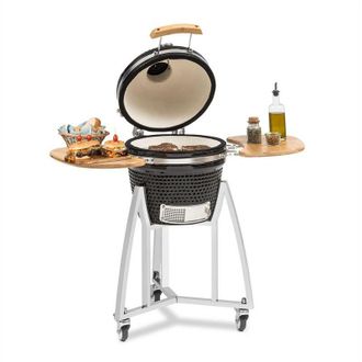 Klarstein Klarstein - Queensize Barbecue Kamado grille cuisson inox - noir