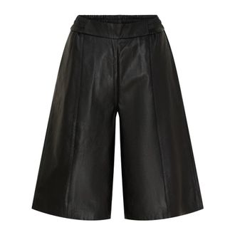 BTF-CPH Leder Culottes - - Shorts - Damen - Schwarzk - XS