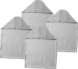 BESPORTBLE 2 Paar Elastische Sofaarmlehnenbez&uuml;ge aus Dehnbarem Material rutschfest und Maschinenwaschbar Universell Passend f&uuml;r Sofa und Sessel Modisch Hellgrau