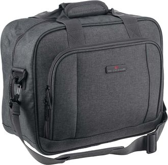 Von Cronshagen Flugumh&auml;nger Cloud 2.0 | praktische Umh&auml;ngetasche f&uuml;r Handgep&auml;ck Flugzeug | Tasche mit Handgep&auml;cksma&szlig;en | mit Aufsteckfunktion (Anthracite)