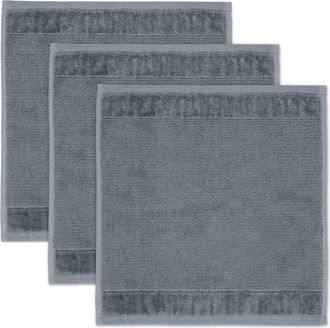 M&ouml;ve Bamboo Luxe Seift&uuml;cher, Stone, 30 x 30 cm, 3