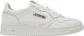 Autry Femme, Chaussures, Blanc, Taille: 36 EU Medalist Low