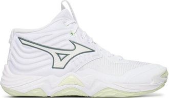 Mizuno Hallenschuhe Wave Momentum Elite Mid V1GC2517 Wei&szlig;