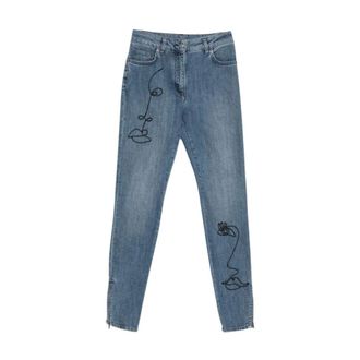 Moschino Slim-Fit Jeans - - Jeans - Damen - Blau - S