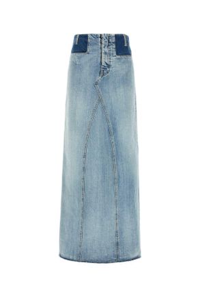 Maison Margiela Waistless Skirt - Blue