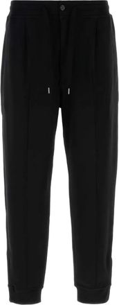 Brunello Cucinelli drawstring-fastening track pants - Schwarz