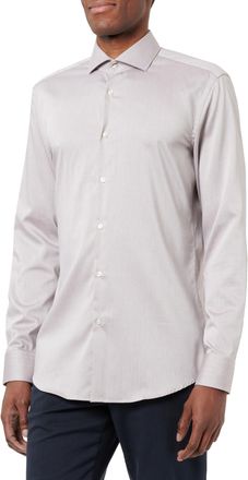 HUGO BOSS Hugo Herren Kason Shirt, Medium Brown212, 42 EU