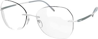 Silhouette Femme, Accessoires, Bleu, Taille: 55 MM Contour 5540 Lunettes de soleil