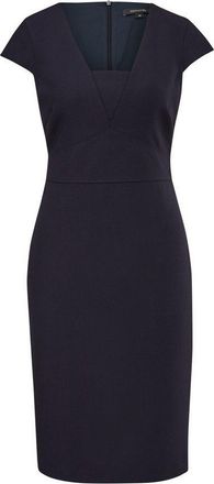 Comma Minikleid Kleid Elegantes Etuikleid mit Kapp&auml;rmeln