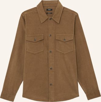 Reiss Reiss Cord-Overshirt Kai braun