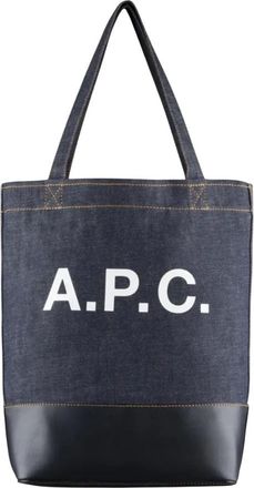 A.P.C. A.p.c., Homme, Sacs, Bleu, Taille: ONE Size Axel Tote