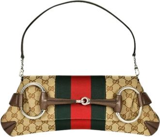 Gucci Sac bandouli&egrave;re Pre-owned - Femme - Pre-owned - Beige - Taille: ONE Size