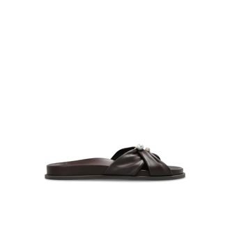 Jimmy Choo London Rafi Flat - - Shoes - Damen - Braun - 41 EU