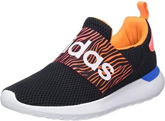 adidas Lite Racer Adapt 4.0 I Baskets Unisexe pour Enfants et Adolescents, Core Black Acid Red Blue Rush, 21 EU