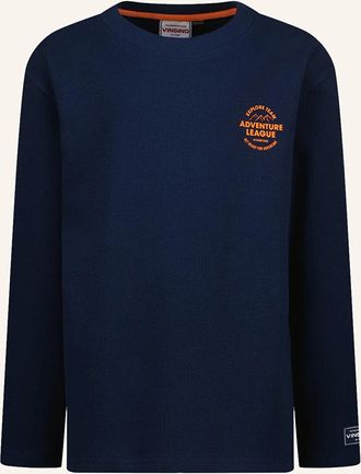 Vingino Vingino Piqué-Longsleeve Halee blau