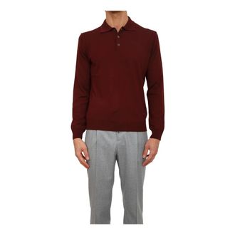 Corneliani Polo - - Tops - Herren - Rot - L